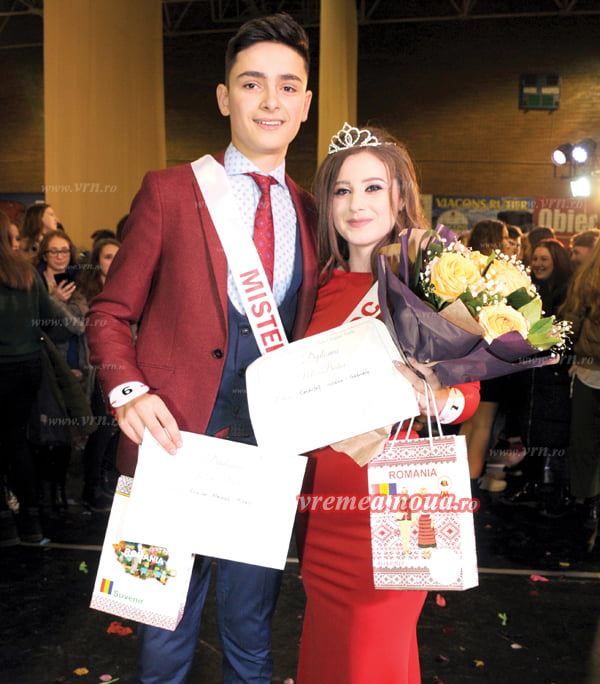 Iuliana si Flavius, câstigãtorii Balului Bobocilor de la “Anghel Ruginã ...