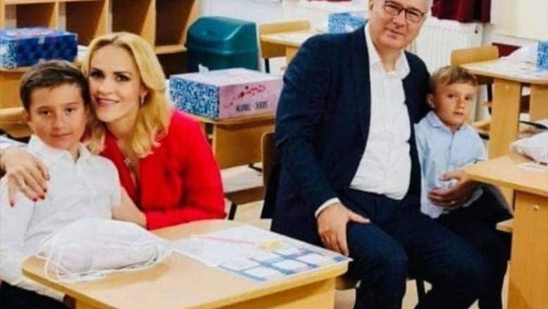 Gabriela Firea și Florentin Pandele, în clasă alături de copii, deși ...