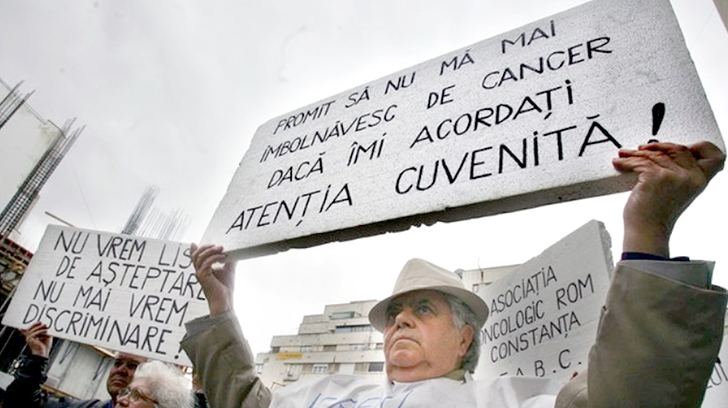 Bolnavii de cancer ies în stradă: “Ne-am săturat să nu avem acces la ...