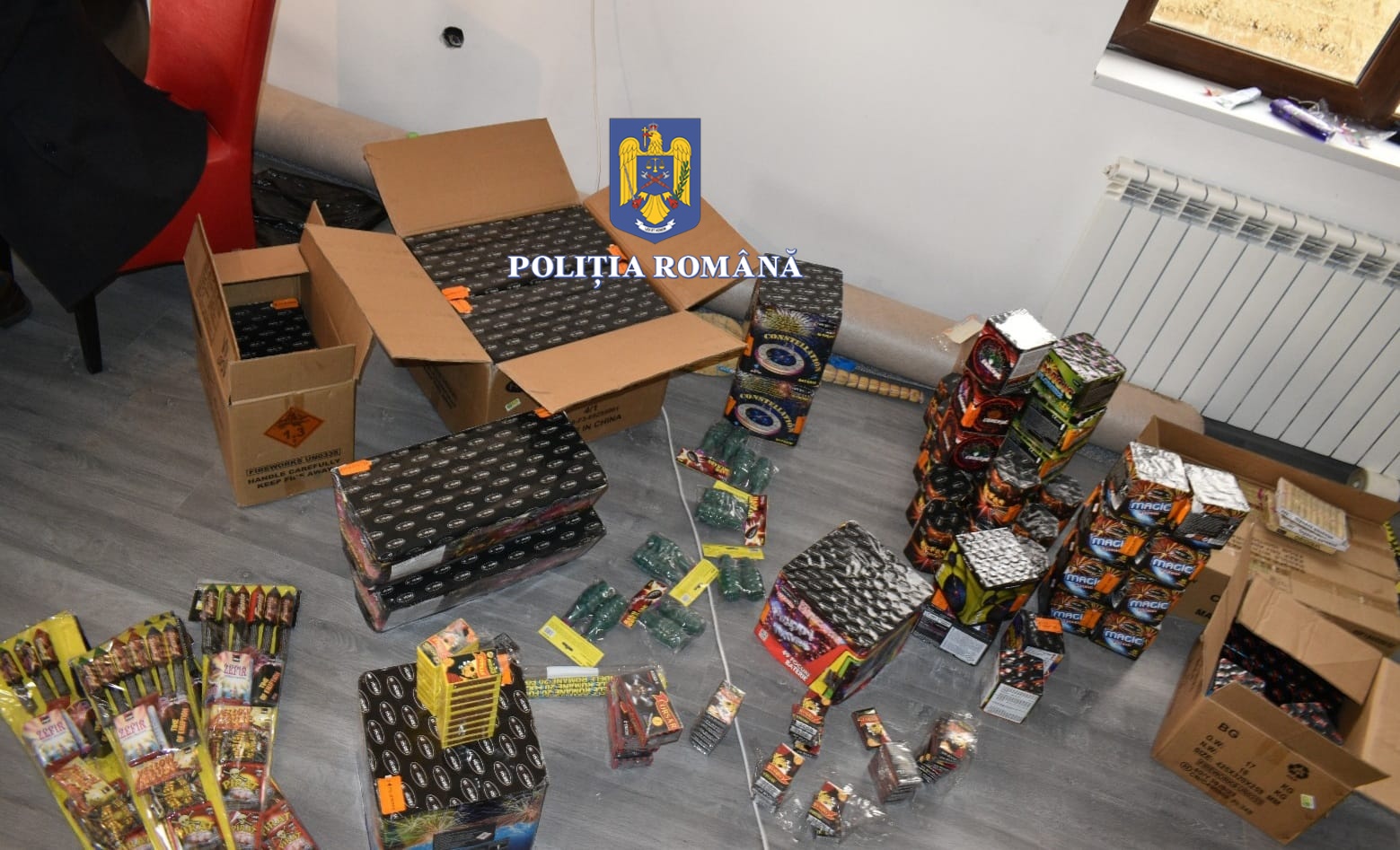 Operațiunea „Pirotehnic” a ajuns la final. Cantitate uriașă de ...