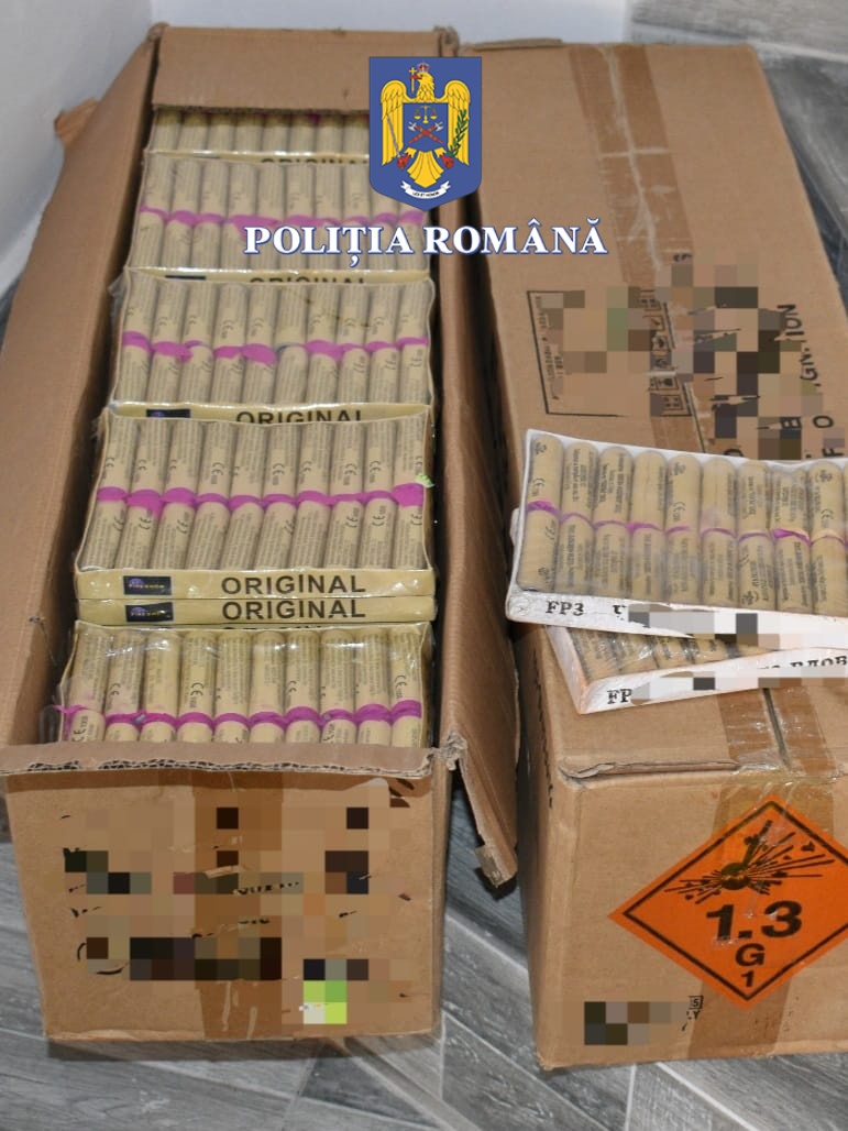 Operațiunea „Pirotehnic” a ajuns la final. Cantitate uriașă de ...